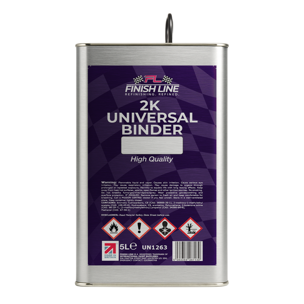 Finish Line 2K Universal Binder 5L – Gloss, Matt & Satin — Central Paints