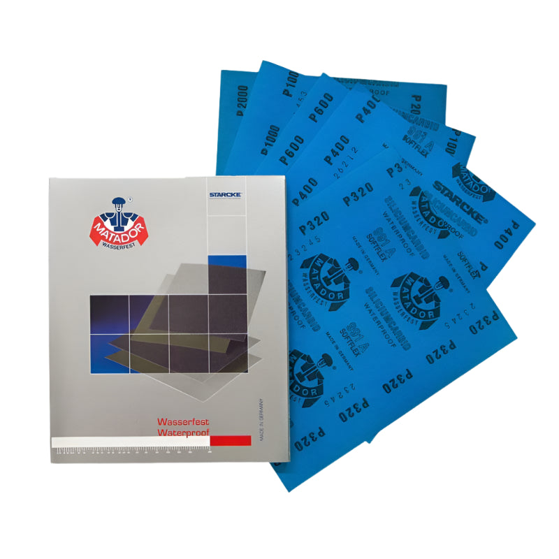 Buy Wet and Dry Abrasive Sanding Paper - Starcke Matador — Central Paints